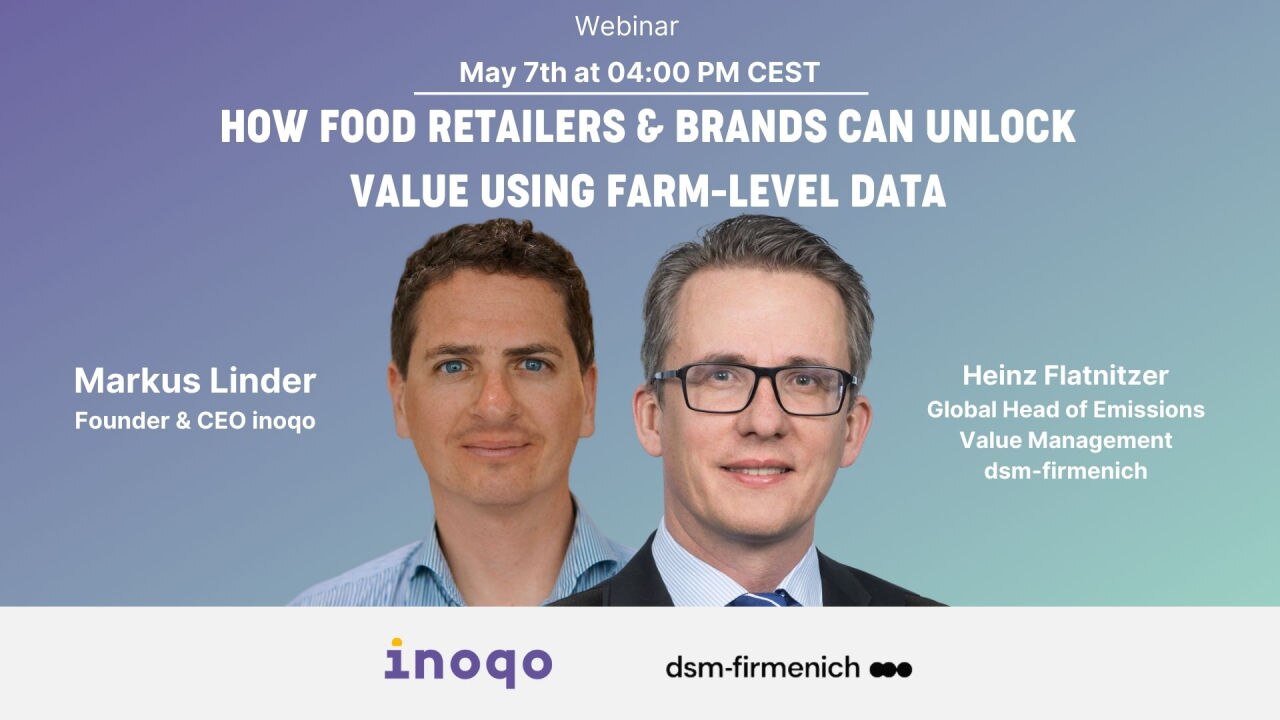 Webinar: How Food Retailers & Brands Can Unlock Value using Farm-level Data