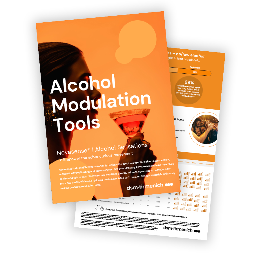 Request Novasense® | Alcohol Sensations Flyer